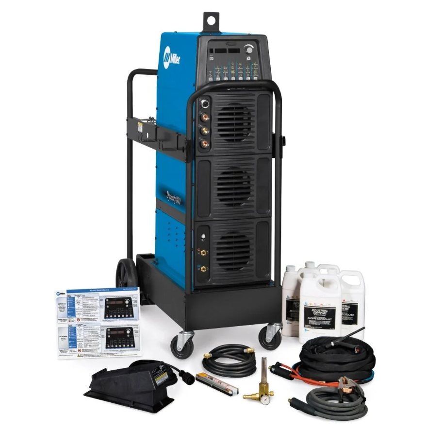 Miller Dynasty 800 TIG Welder and Water-Cooled Package with Foot ...